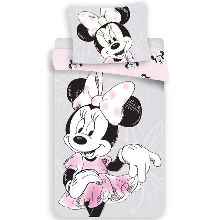 Disney Beautiful Minnie Mouse Duvet Cover Set | Wayfair.co.uk